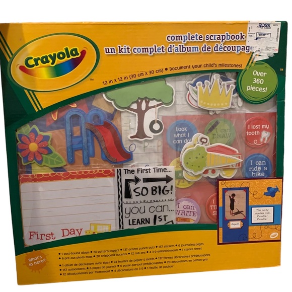 Crayola | Other | Crayola Complete Scrapbook Kit | Poshmark